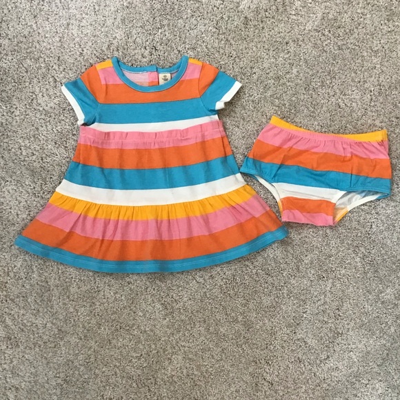 Tucker + Tate | Dresses | Tucker Tate Striped Dress With Matching ...